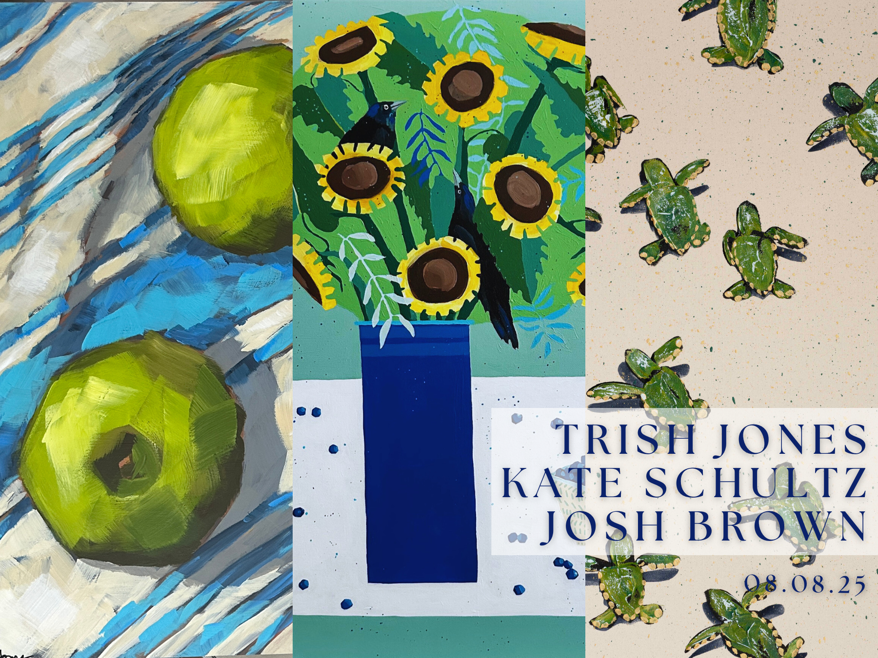 Upcoming Show - August 8: Brown, Schultz, and Jones – Shain Gallery