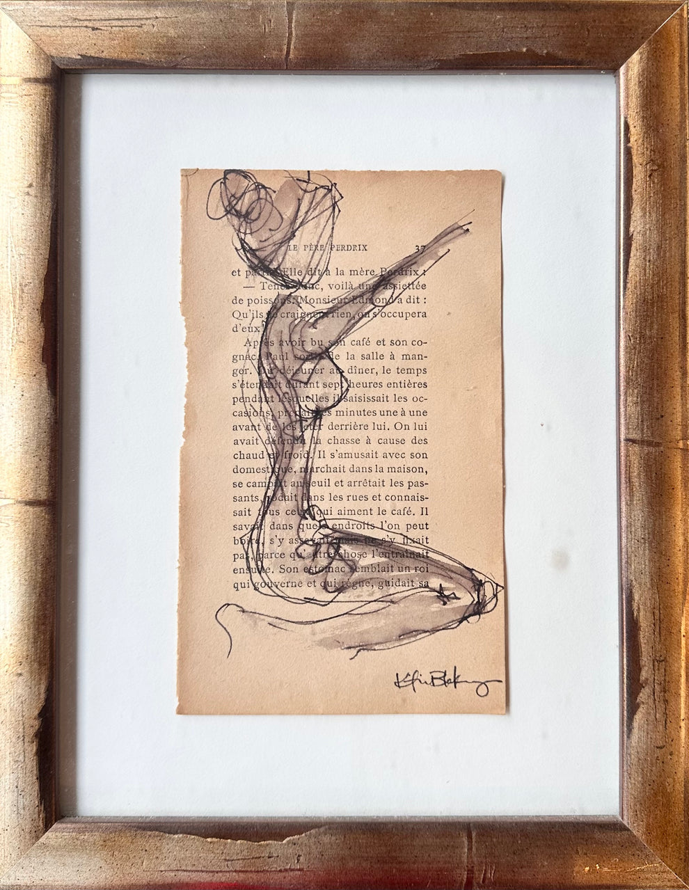 Kristin Blakeney Nude on Paper – Shain Gallery